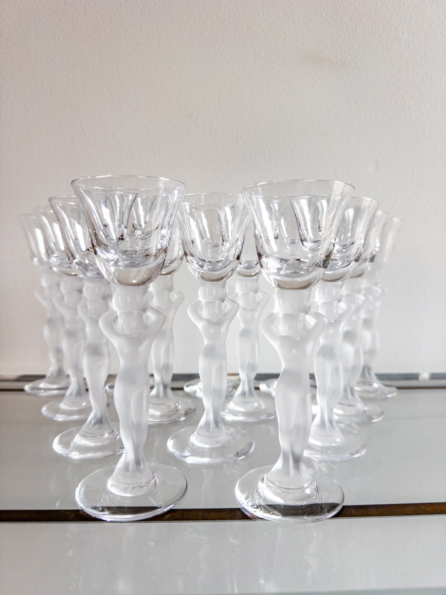 Franska mindre glas från Bayel Cristallerie • Reformfurniture